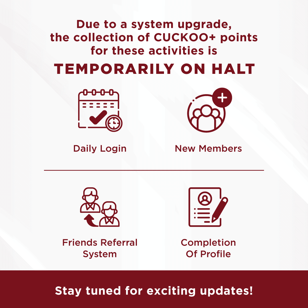 CUCKOO Plus App | Malaysia Official Site