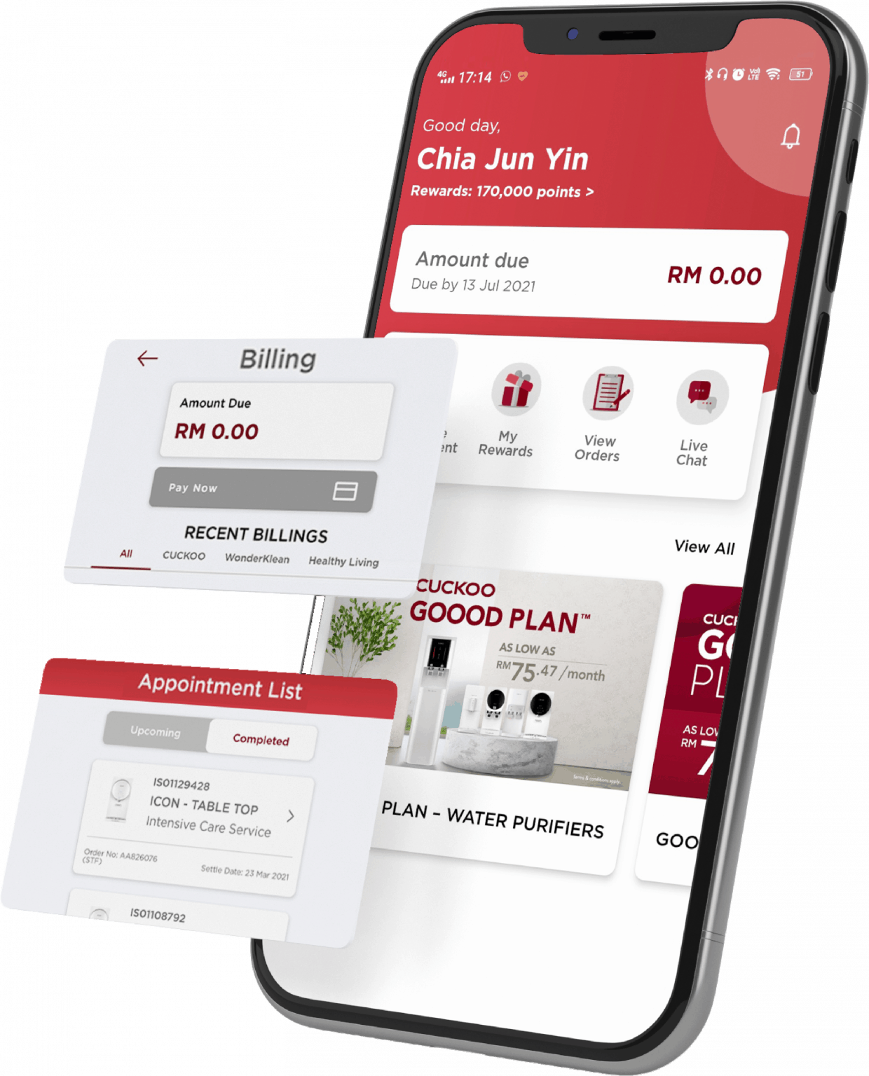 CUCKOO Plus App | CUCKOO Official