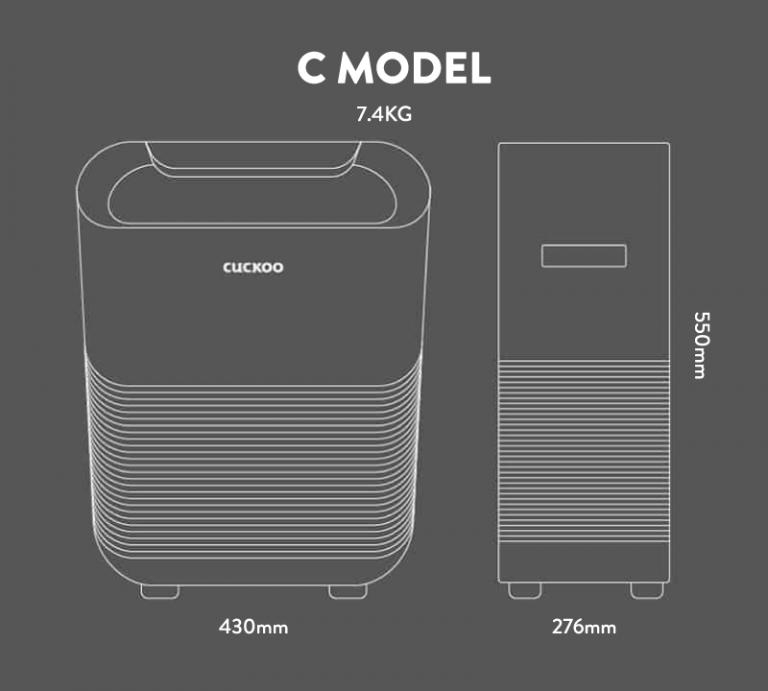 Cuckoo C Model: Plasma Ionizer Air Purifier | Rent-to-Own
