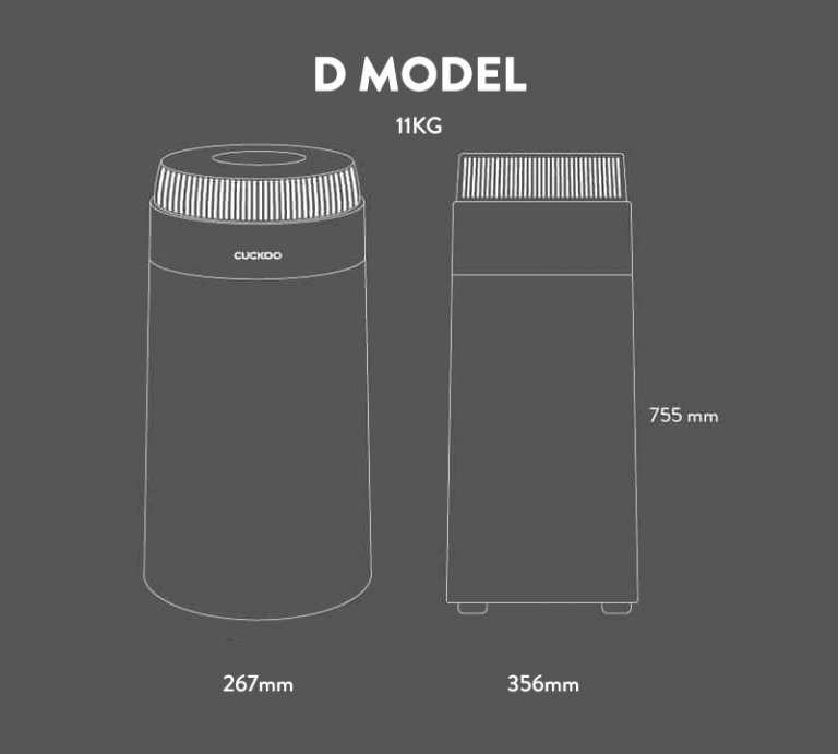 D Model: Air Purifier for Office & Large Area | CUCKOO Official