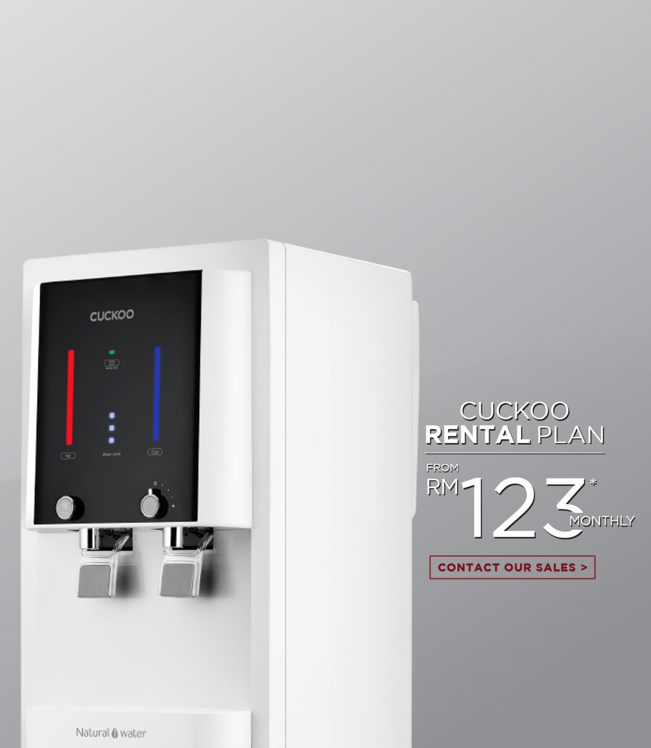 QUEEN STAND: Standing Water Purifier For Office | CUCKOO Official MY