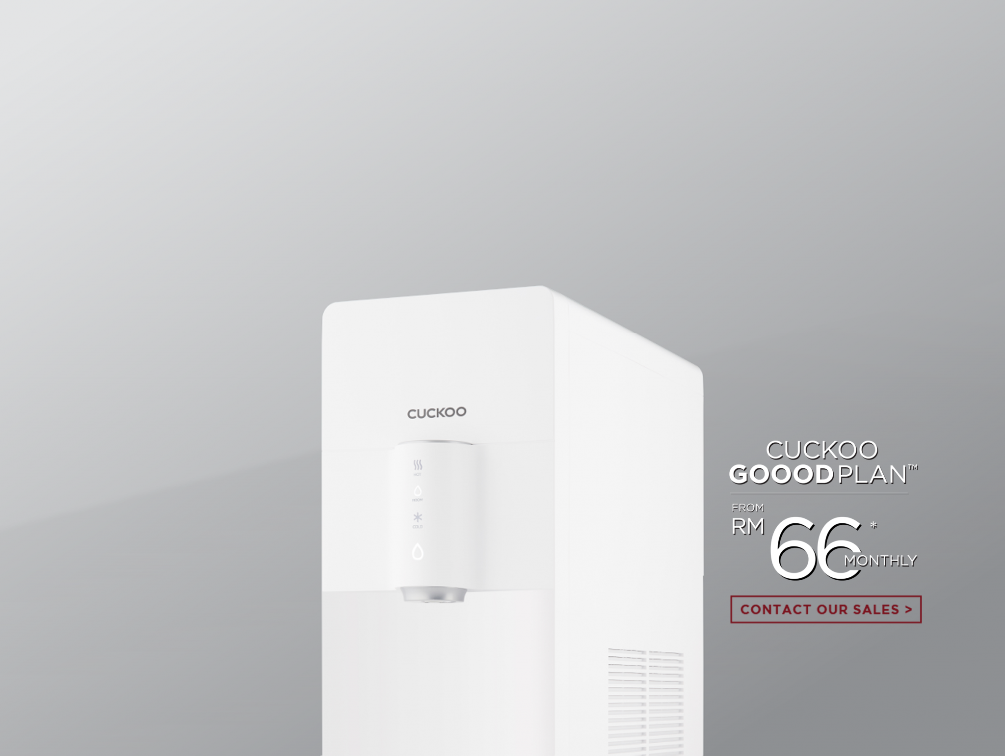 XCEL: Modern Touch-Sensor Water Purifier | CUCKOO Official MY