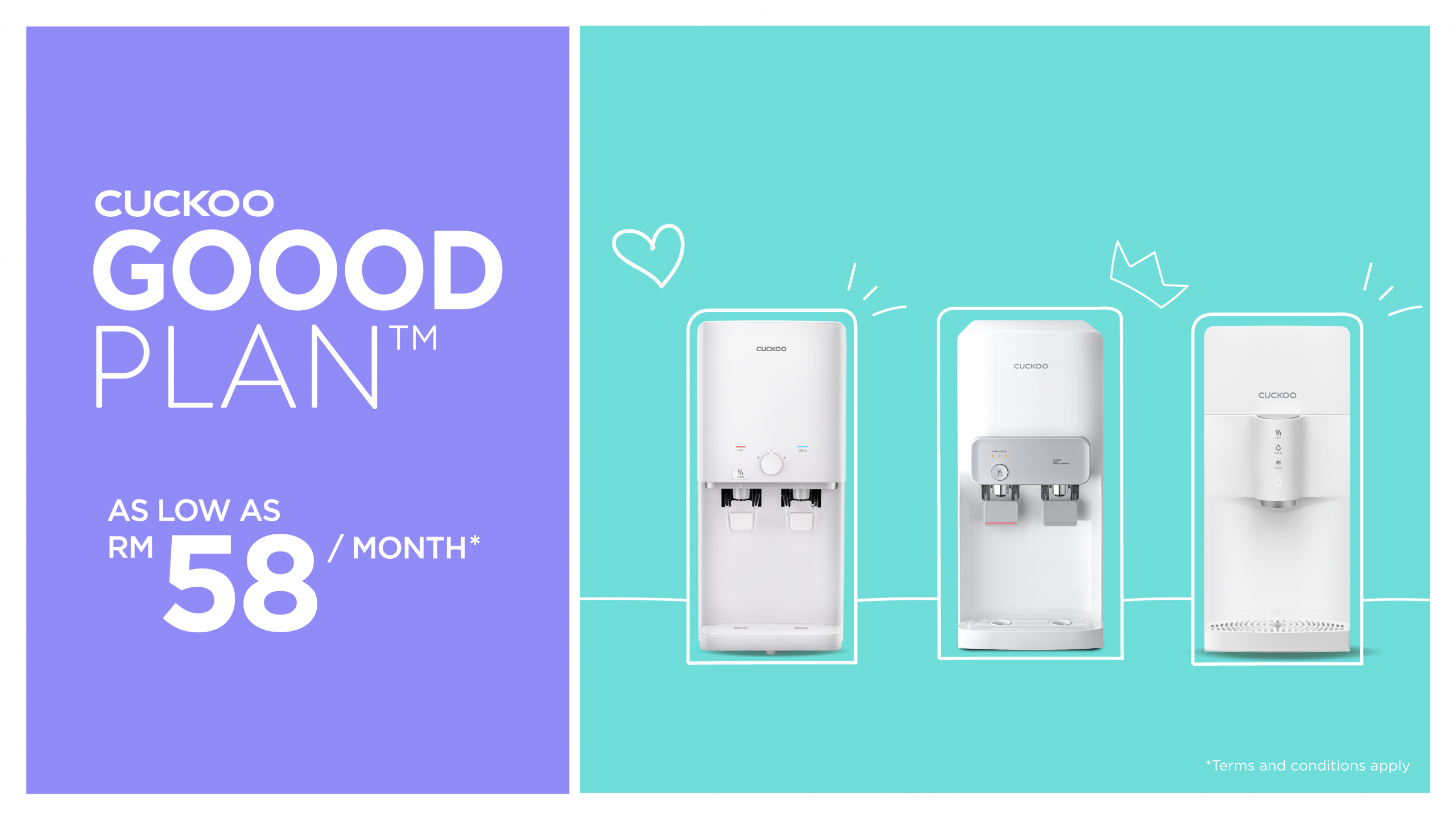 Water Purifiers - CUCKOO GOOOD Plan | CUCKOO Official