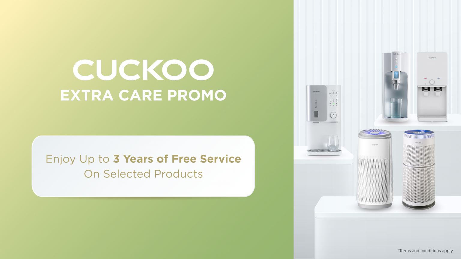CUCKOO EXTRA CARE PROMO | CUCKOO Official