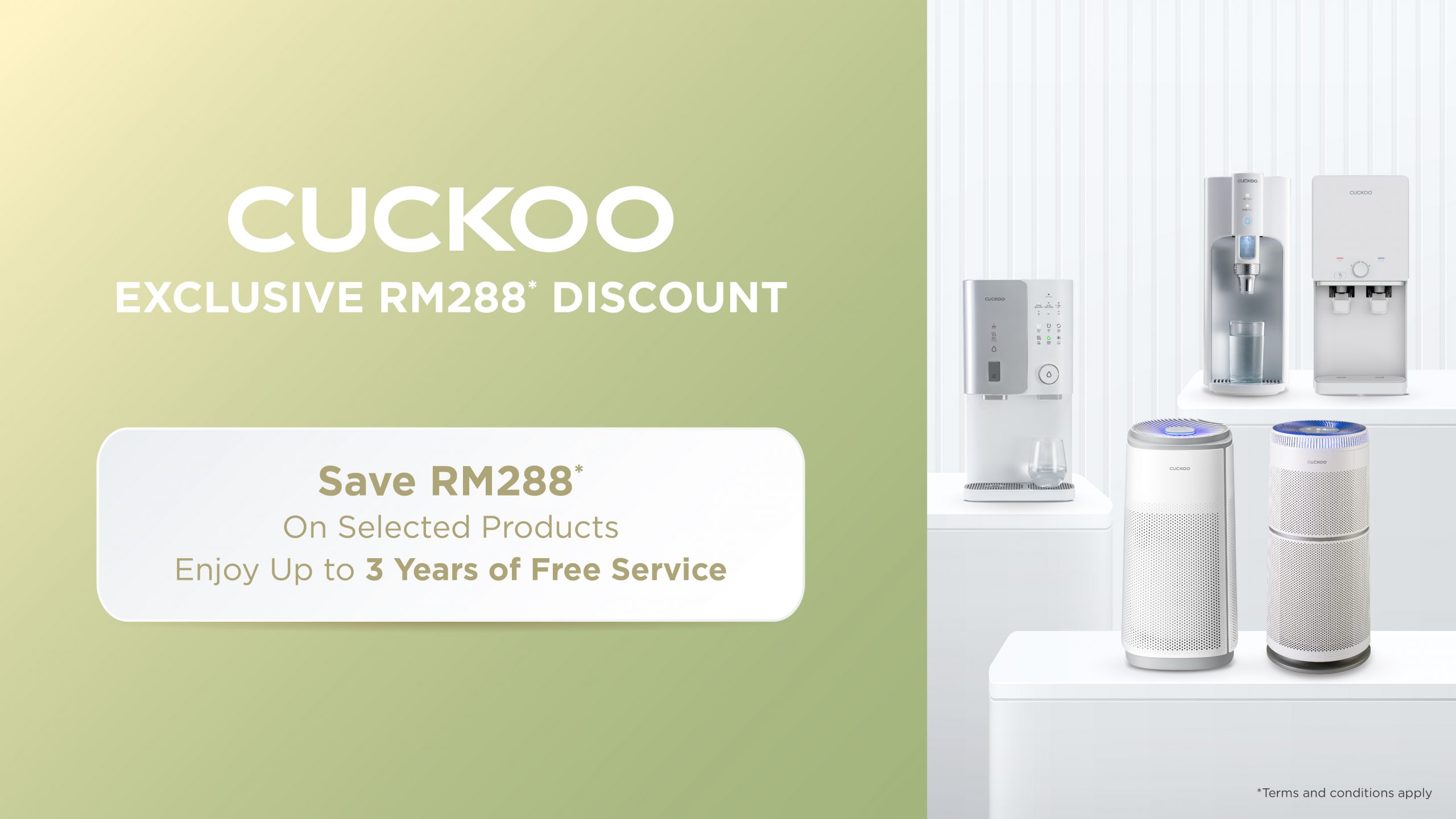 CUCKOO EXTRA CARE PROMO | CUCKOO Official