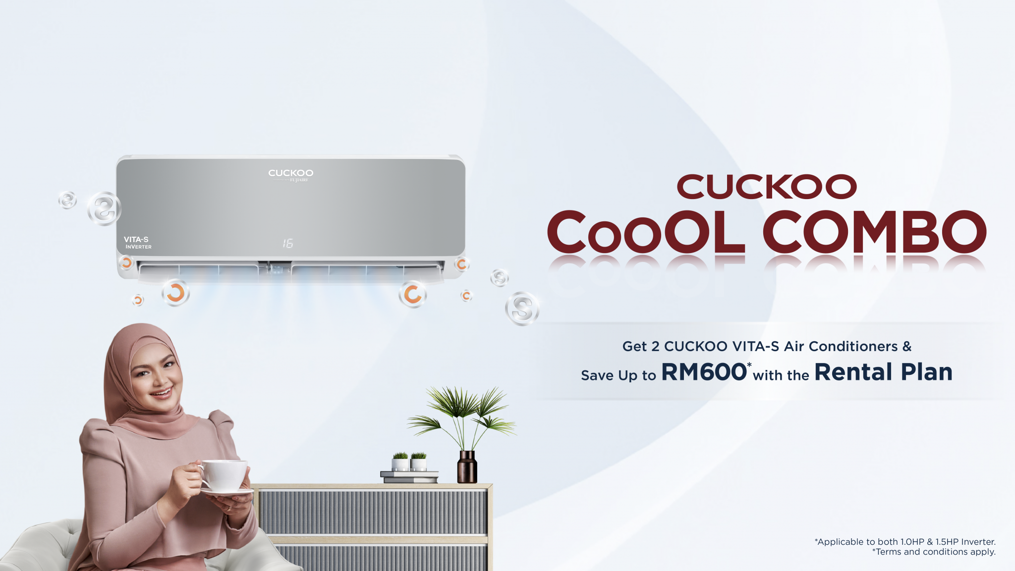 CUCKOO HLV AIRCORN COMBO PROMO (COOOL COMBO) - CUCKOO Malaysia