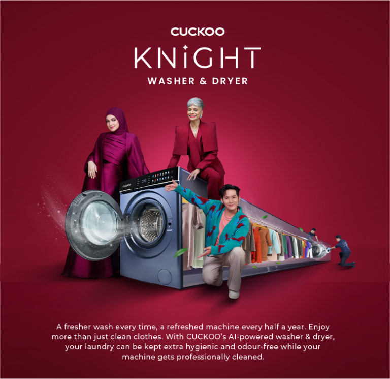 KNIGHT: Front Load 2in1 Washer Dryer | CUCKOO Official MY