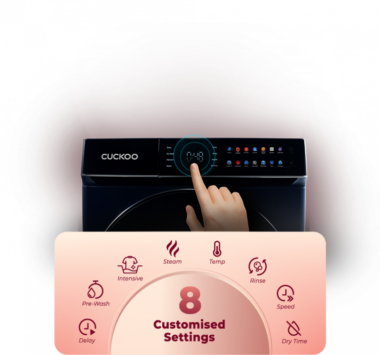 KNIGHT: Front Load 2in1 Washer Dryer | CUCKOO Official MY