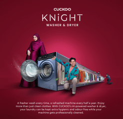 KNIGHT: Front Load 2in1 Washer Dryer | CUCKOO Official MY