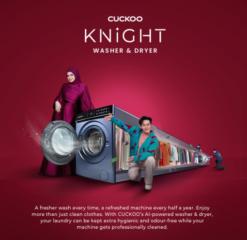 KNIGHT: Front Load 2in1 Washer Dryer | CUCKOO Official MY