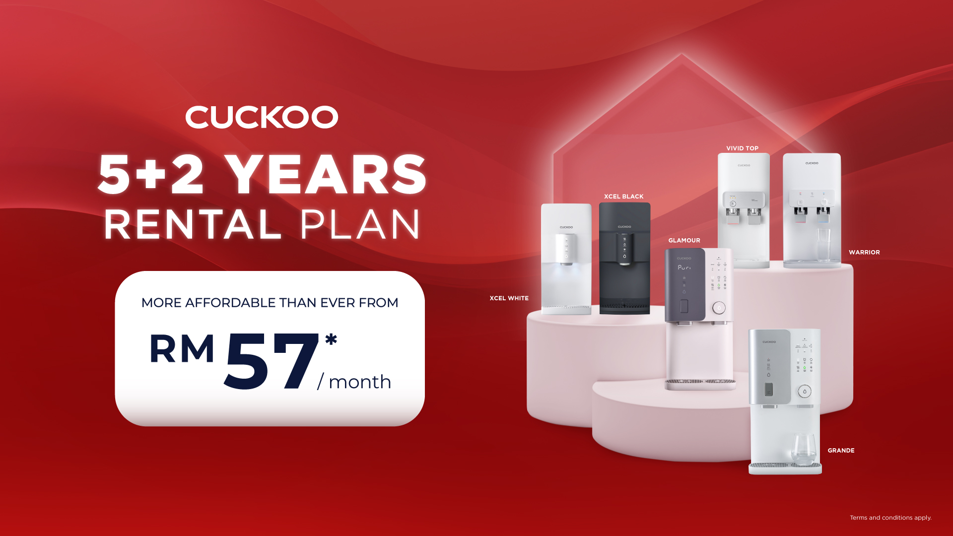 5 + 2 YEARS RENTAL PLAN - CUCKOO Malaysia