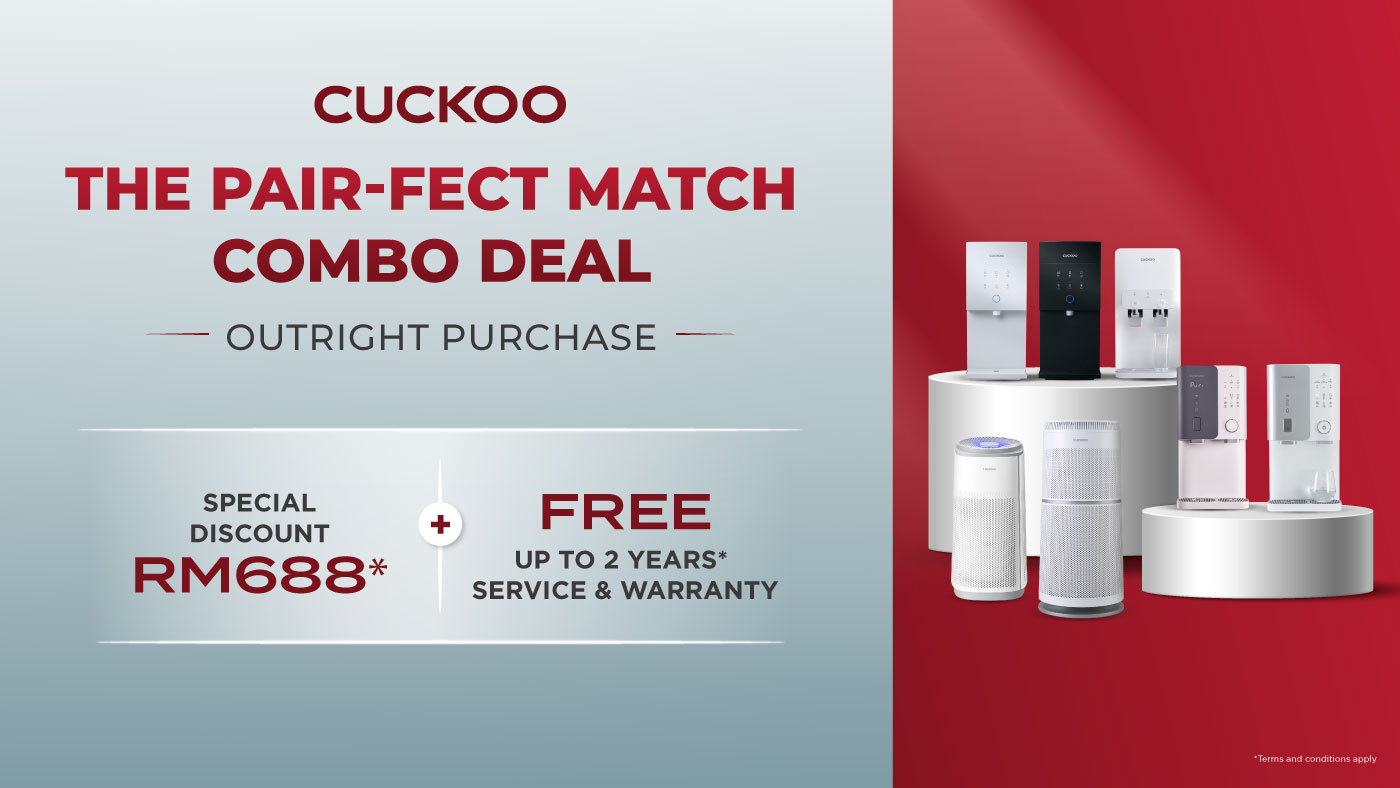 PAIR-FECT MATCH COMBO DEAL - CUCKOO Malaysia